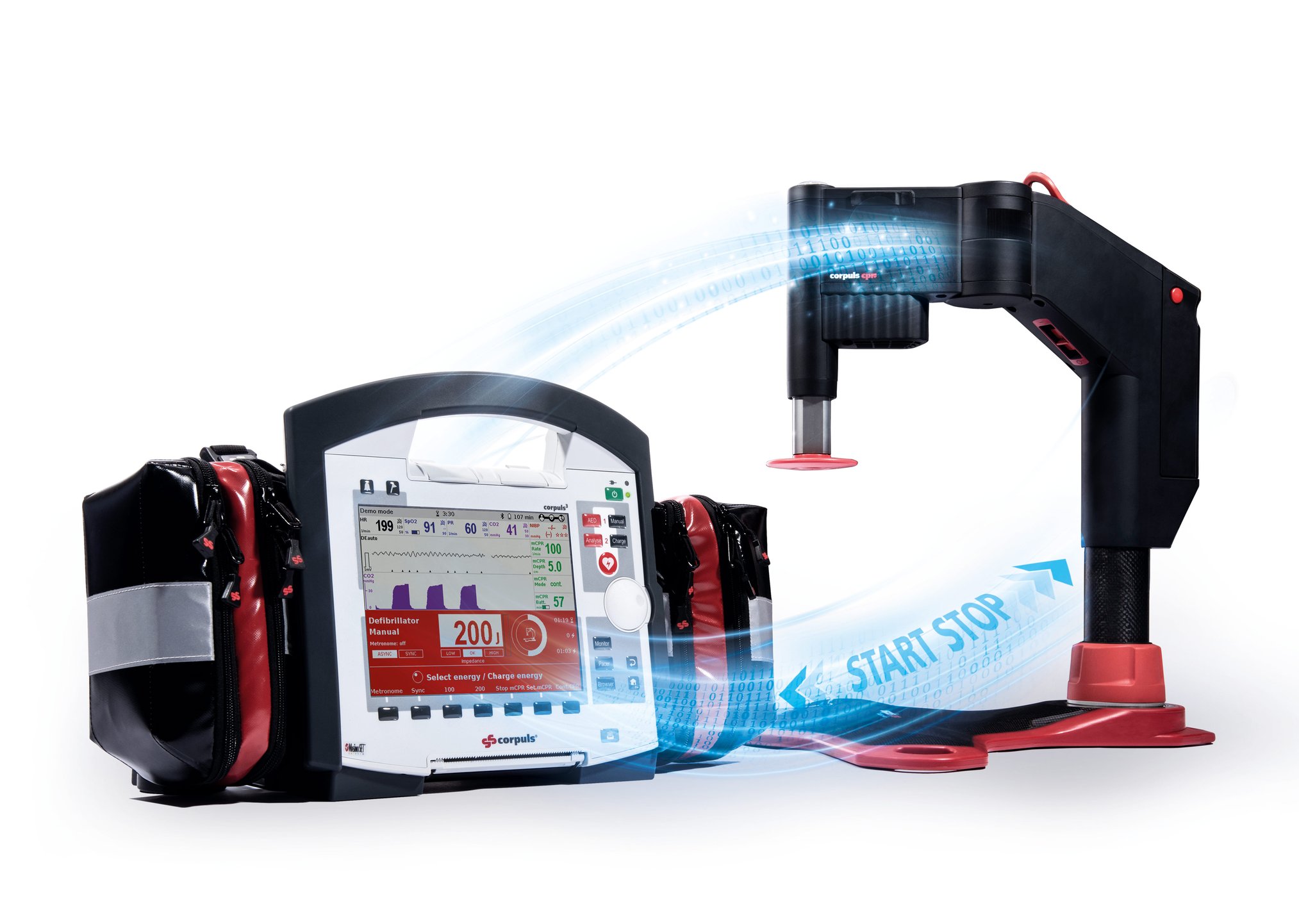 corpuls CPR Arm Training Page